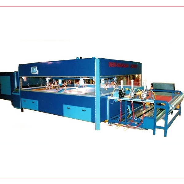 Automatic Rotary Spraying Machine - Derimaksan | Deri Makinaları Fabrikası